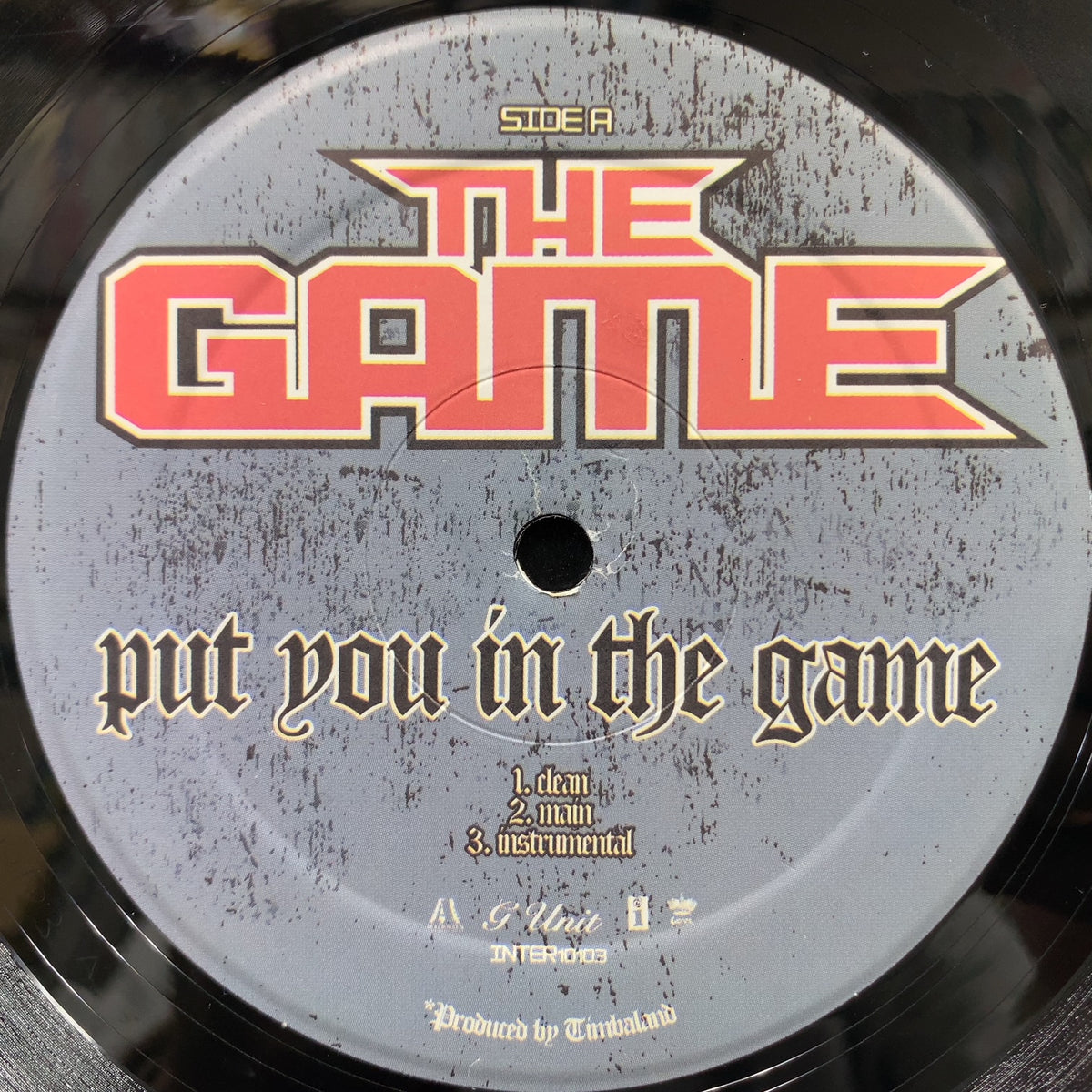 GAME / Put You In The Game / Runnin (INTER10103, 12inch) – TICRO MARKET