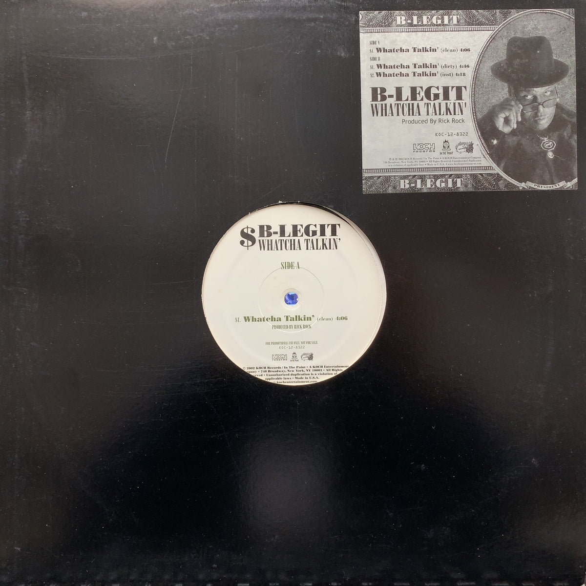 B-LEGIT / Whatcha Talkin' (KOC-12-8322, 12inch) – TICRO MARKET