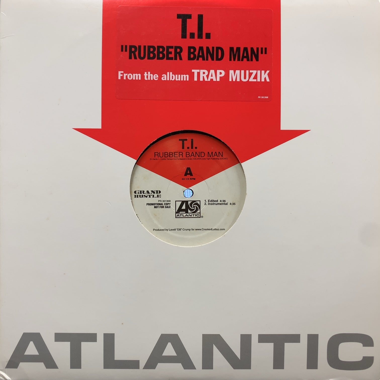 T.I. / Rubber Band Man (PR 301368, 12inch) – TICRO MARKET