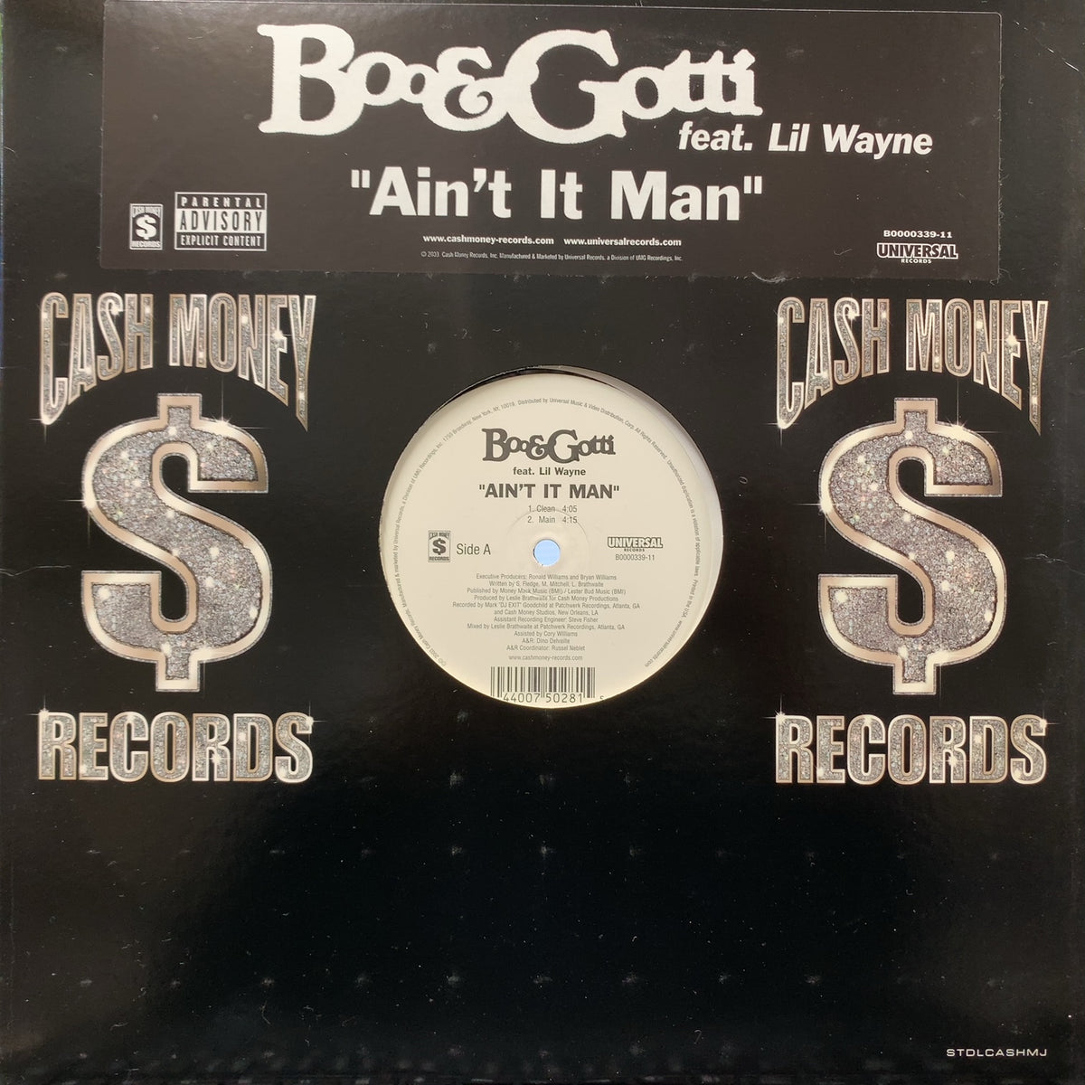 BOO & GOTTI / Ain't It Man (B0000339-11, 12inch) – TICRO MARKET
