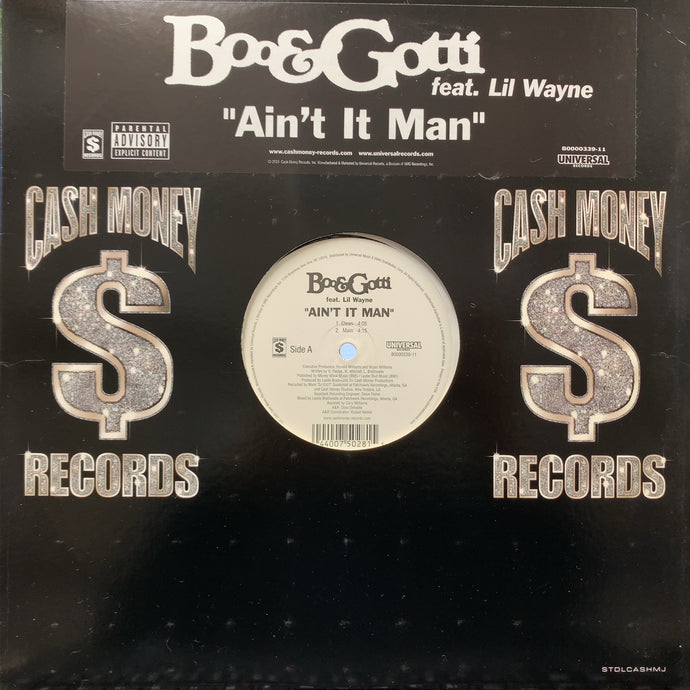 BOO & GOTTI / Ain't It Man (B0000339-11, 12inch) – TICRO MARKET