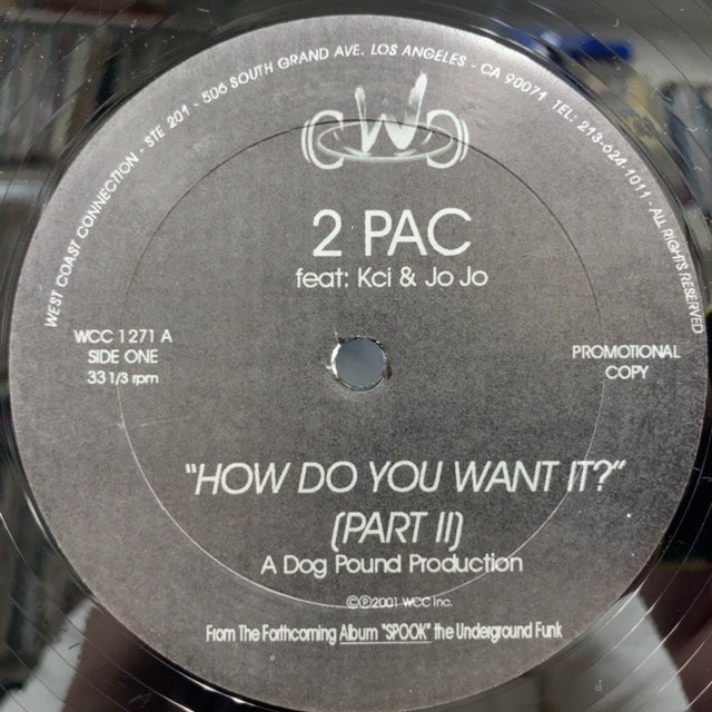2PAC / How Do You Want It? (Part 2) / Thug Shack – TICRO MARKET