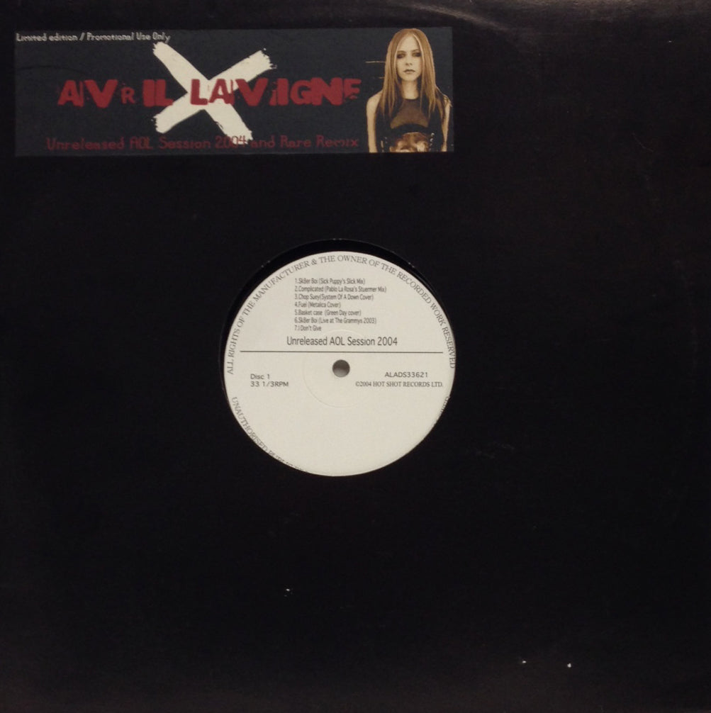 AVRIL LAVIGNE / UNRELEASED AOL SESSION 2004 AND RARE REMIX – TICRO MARKET