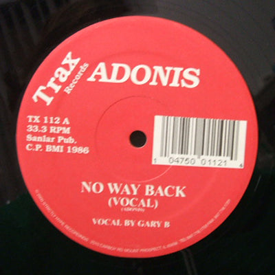ADONIS / NO WAY BACK – TICRO MARKET