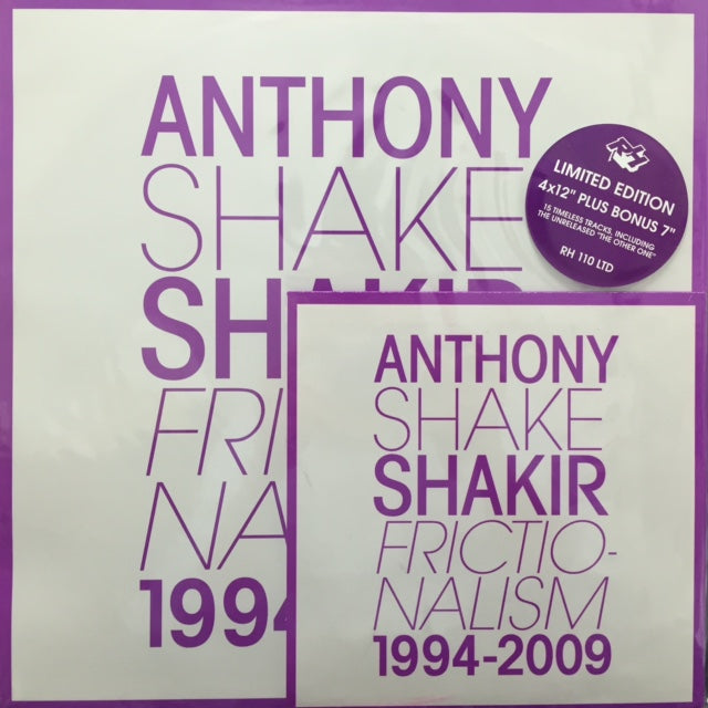 ANTHONY“SHAKE”SHAKIR / FRICTIONALISM 1994-2009 – TICRO MARKET