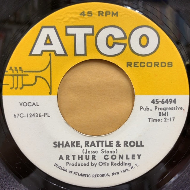 ARTHUR CONLEY / Shake, Rattle & Roll / You Don't Have To See Me – TICRO ...