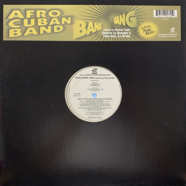 AFRO CUBAN BAND / BANG BANG – TICRO MARKET