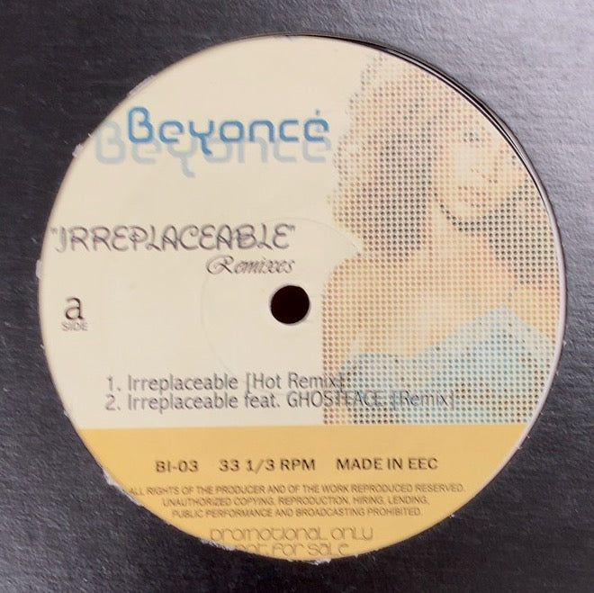 BEYONCE / IRREPLACEABLE -REMIXES- – TICRO MARKET