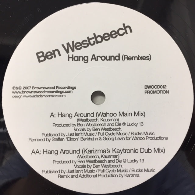 BEN WESTBEECH / HANG AROUND (REMIXES) – TICRO MARKET