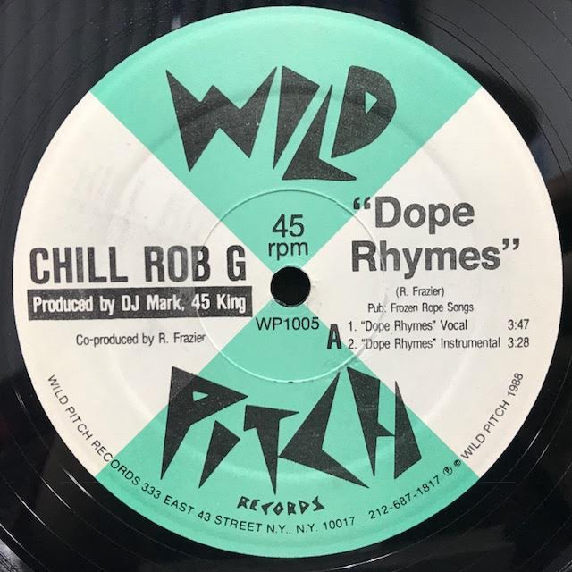 CHILL ROB G / DOPE RHYMES – TICRO MARKET