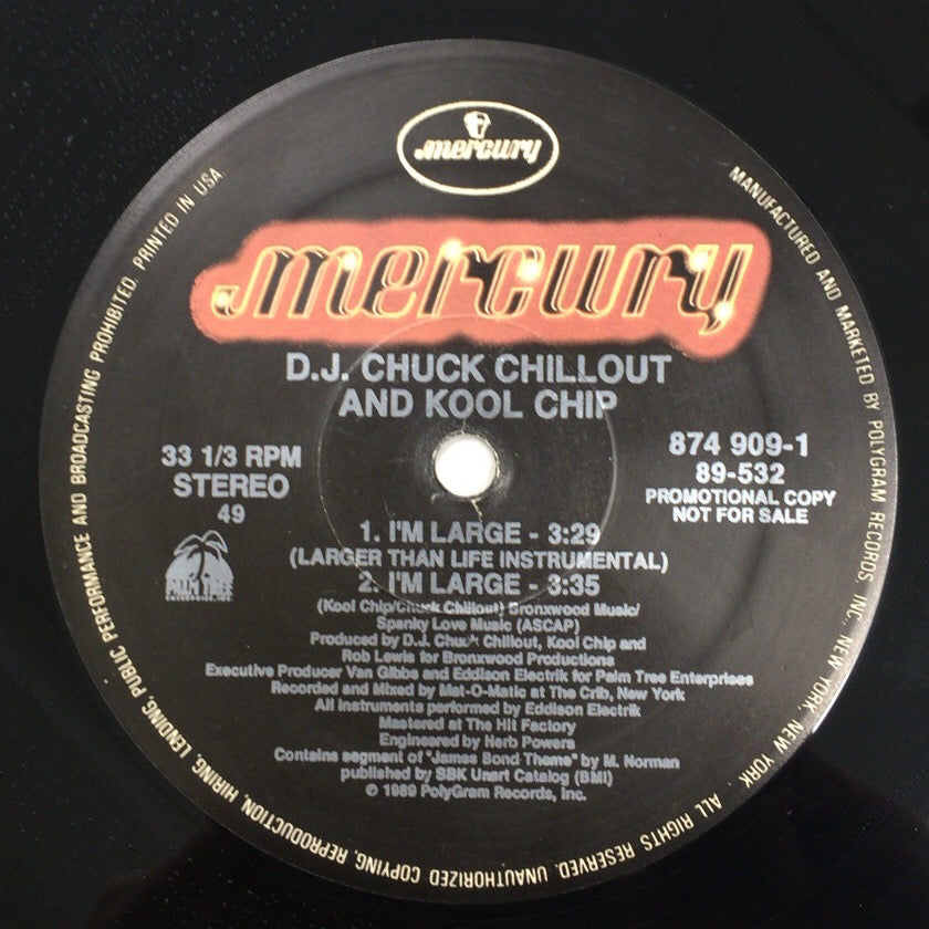 DJ CHUCK CHILL OUT & KOOL CHIP / I'M LARGE – TICRO MARKET