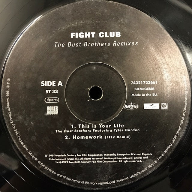 DUST BROTHERS / Fight Club (The Dust Brothers Remixes) – TICRO MARKET