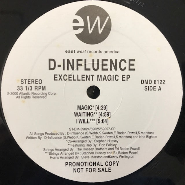 D-INFLUENCE (D'Influence) / EXCELLENT MAGIC EP – TICRO MARKET