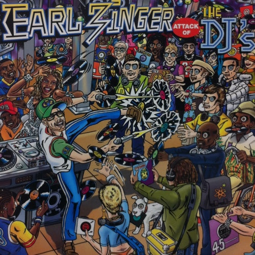 EARL ZINGER / ATTACK OF THE DJ'S – TICRO MARKET