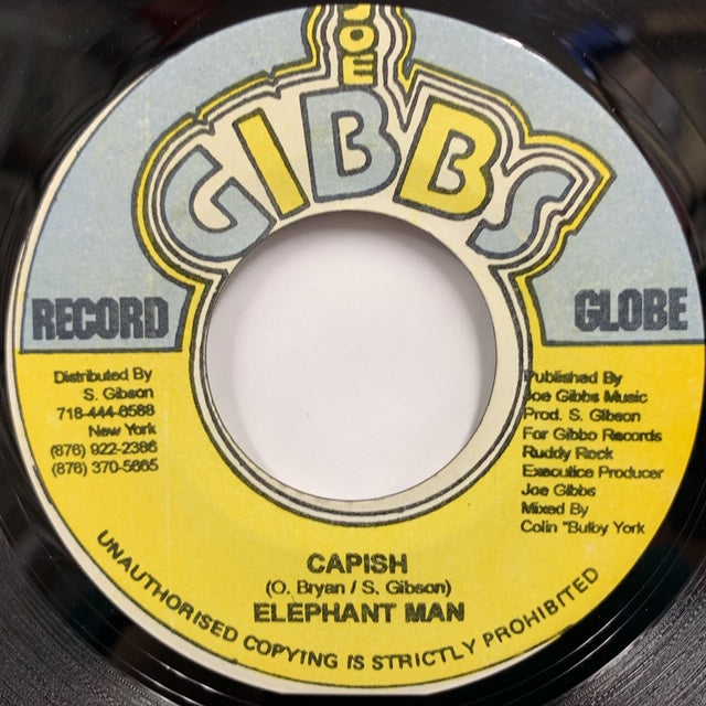 ELEPHANT MAN / CAPISH – TICRO MARKET
