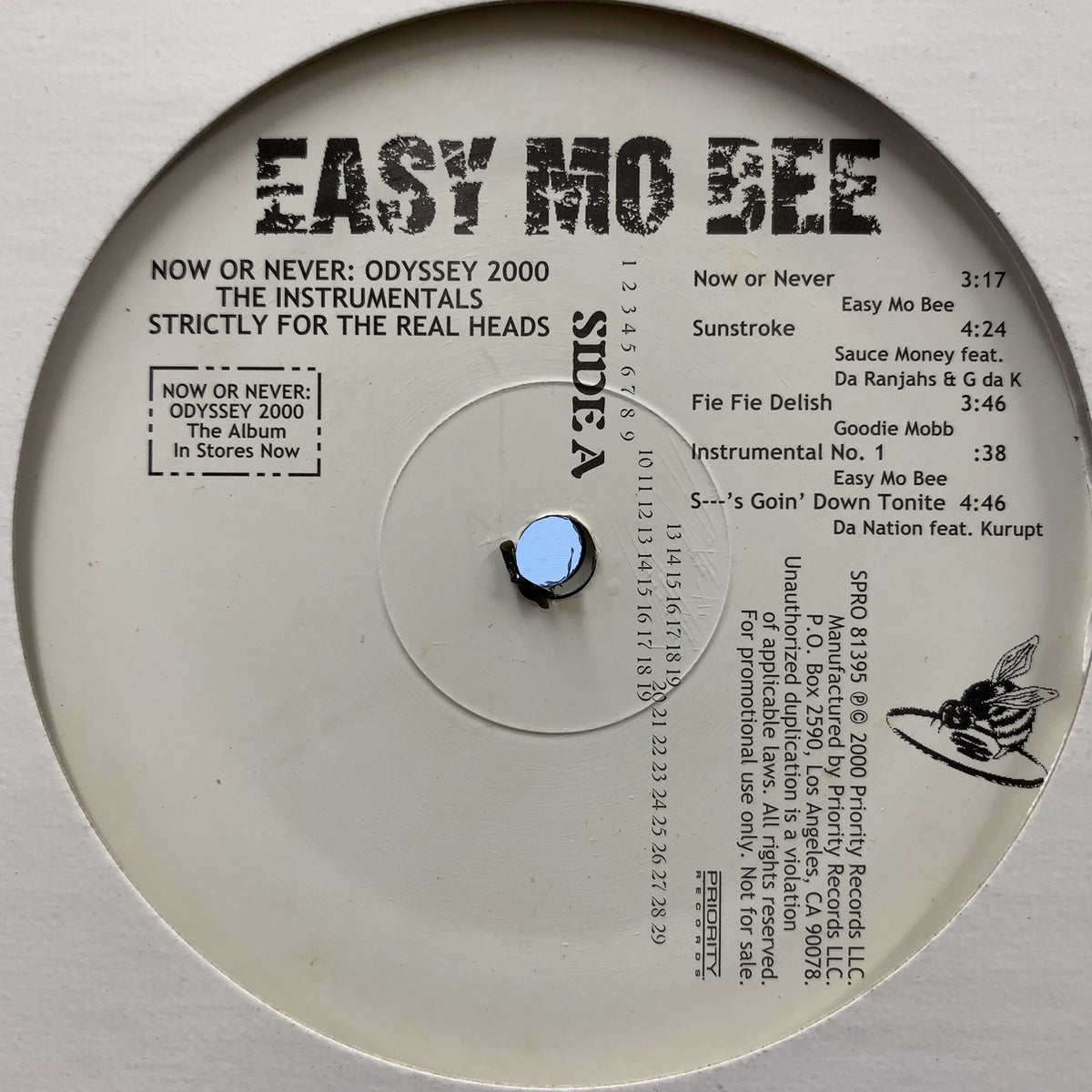 EASY MO BEE / Now Or Never: Odyssey 2000 - The Instrumentals – TICRO MARKET