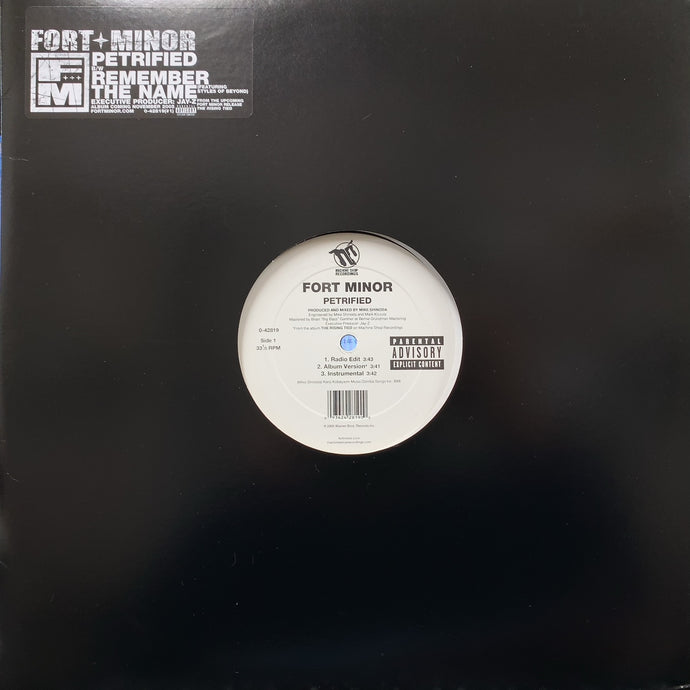 FORT MINOR / Petrified / Remember The Name – TICRO MARKET