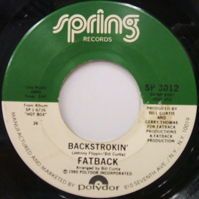 FATBACK / BACKSTROKIN' – TICRO MARKET