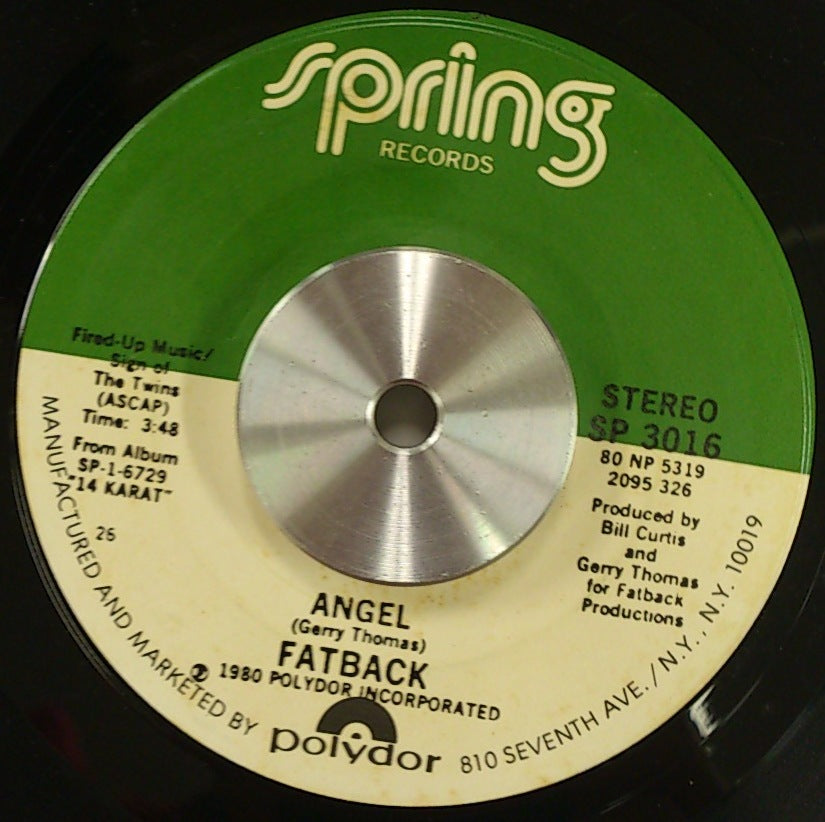 FATBACK / ANGEL / CONCRETE JUNGLE – TICRO MARKET