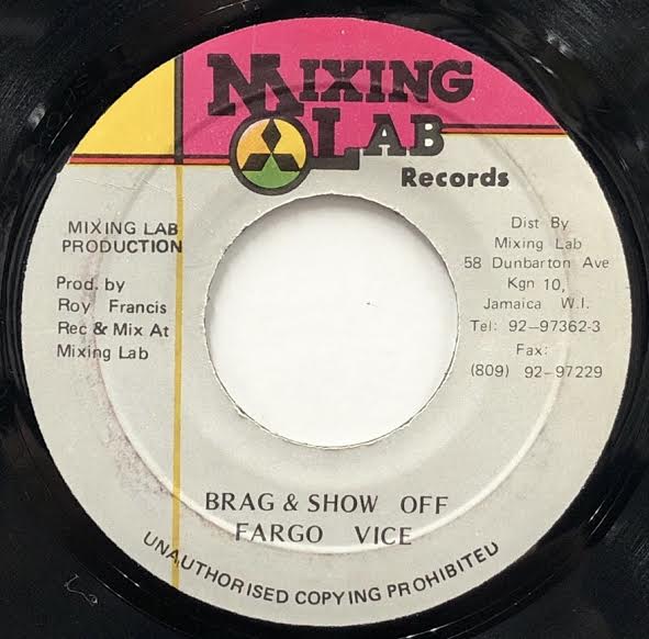 FARGO VICE / Brag & Show Off – TICRO MARKET