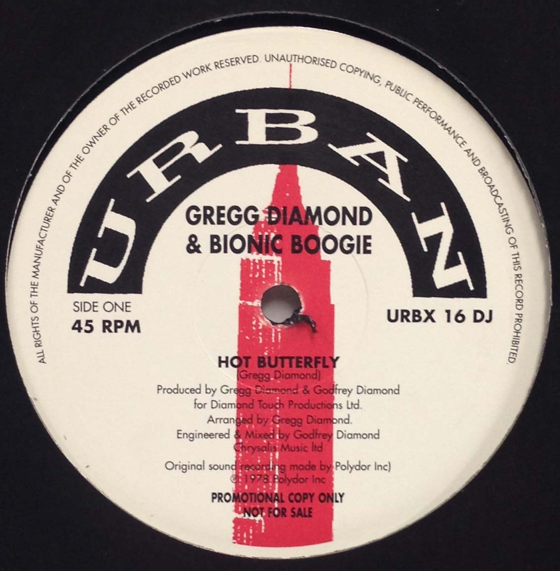 GREGG DIAMOND BIONIC BOOGIE / HOT BUTTERFLY – TICRO MARKET