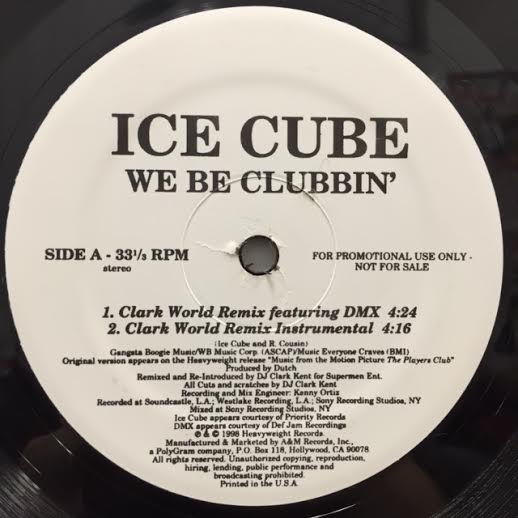 ICE CUBE / WE BE CLUBBIN' – TICRO MARKET