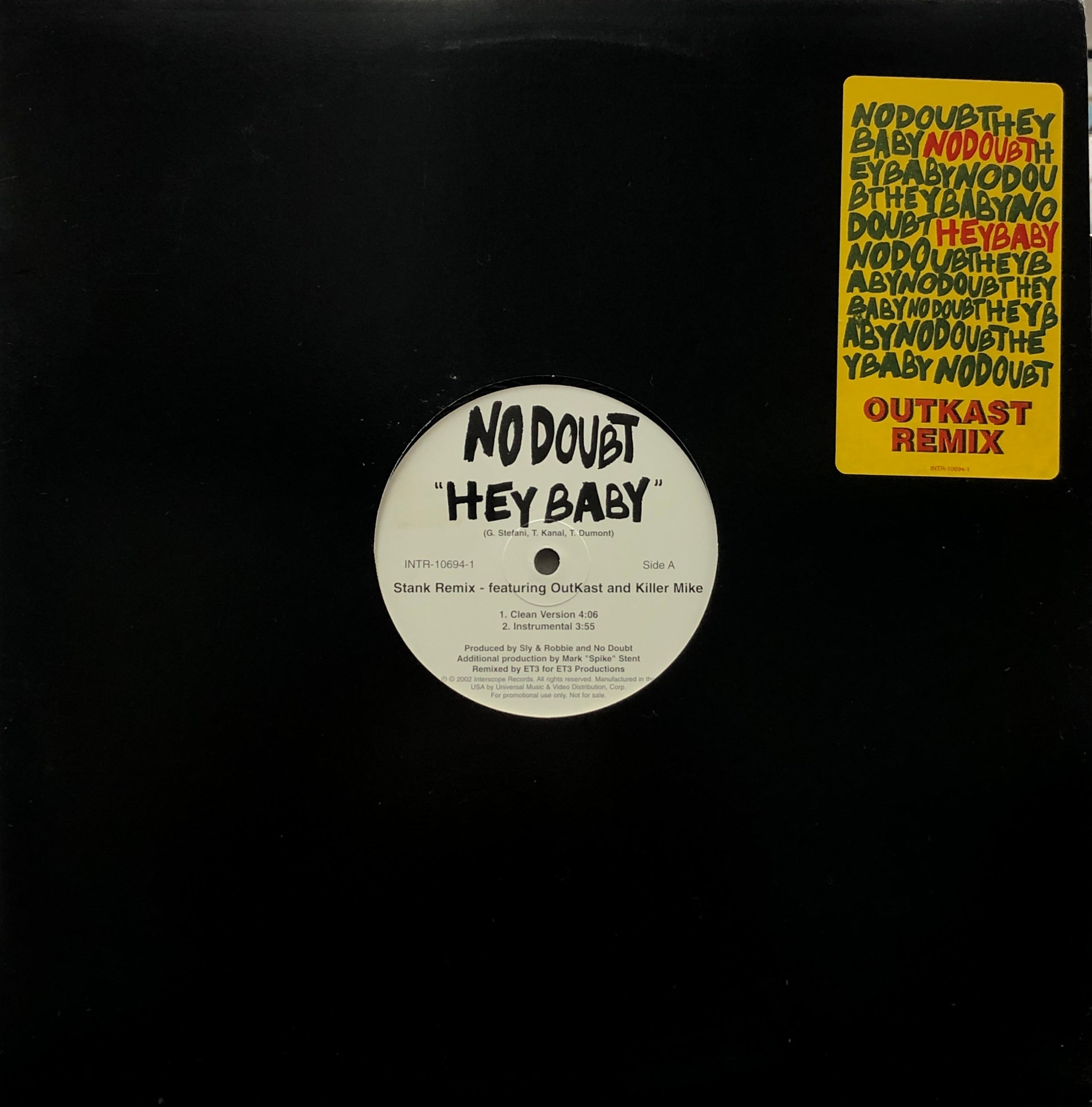 NO DOUBT / Hey Baby (Stank Remix) – TICRO MARKET