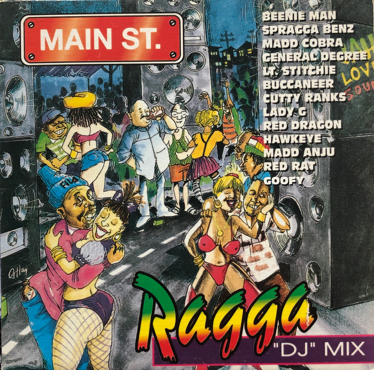 V.A. (Beenie Man, Spragga Benz) / Main St. - Ragga DJ Mix – TICRO MARKET