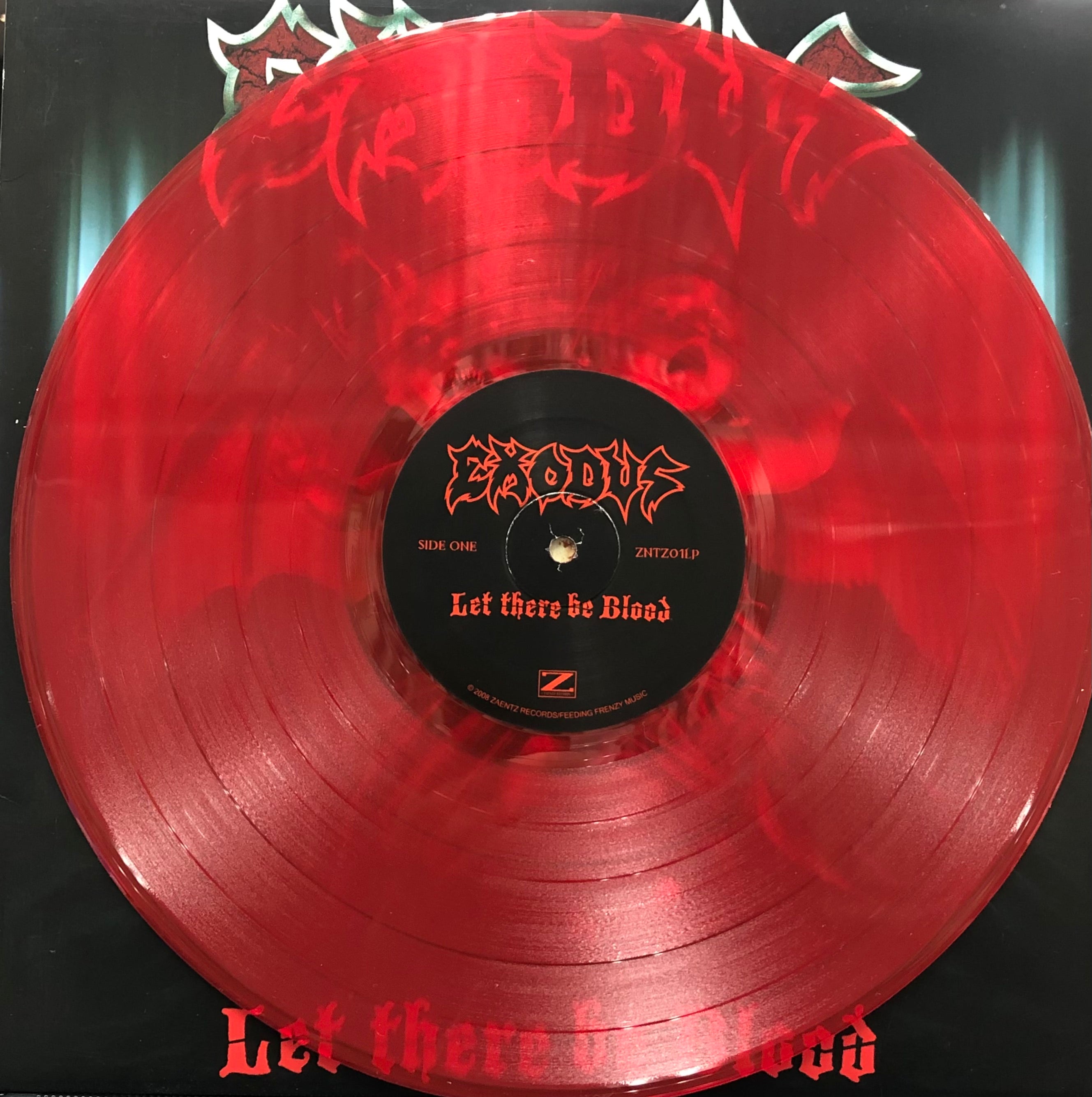 EXODUS / Let There Be Blood (Red Vinyl) (Zaentz, ZNTZ01LP, LP) – TICRO MARKET
