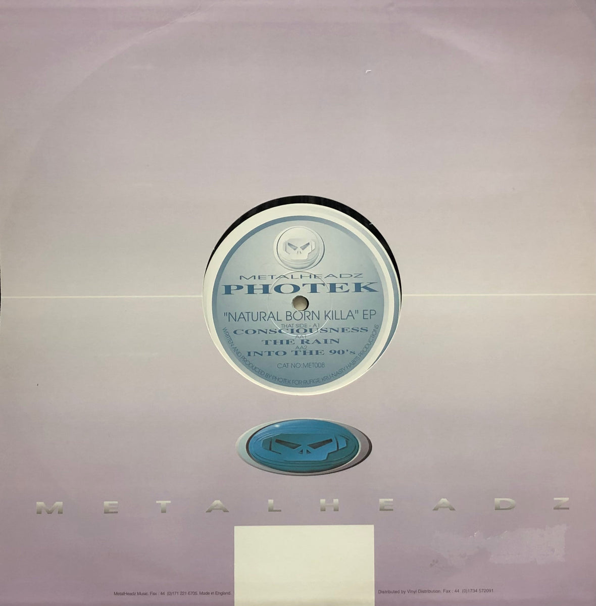 PHOTEK / Natural Born Killa EP (Metalheadz, MET008, 12inch) – TICRO MARKET