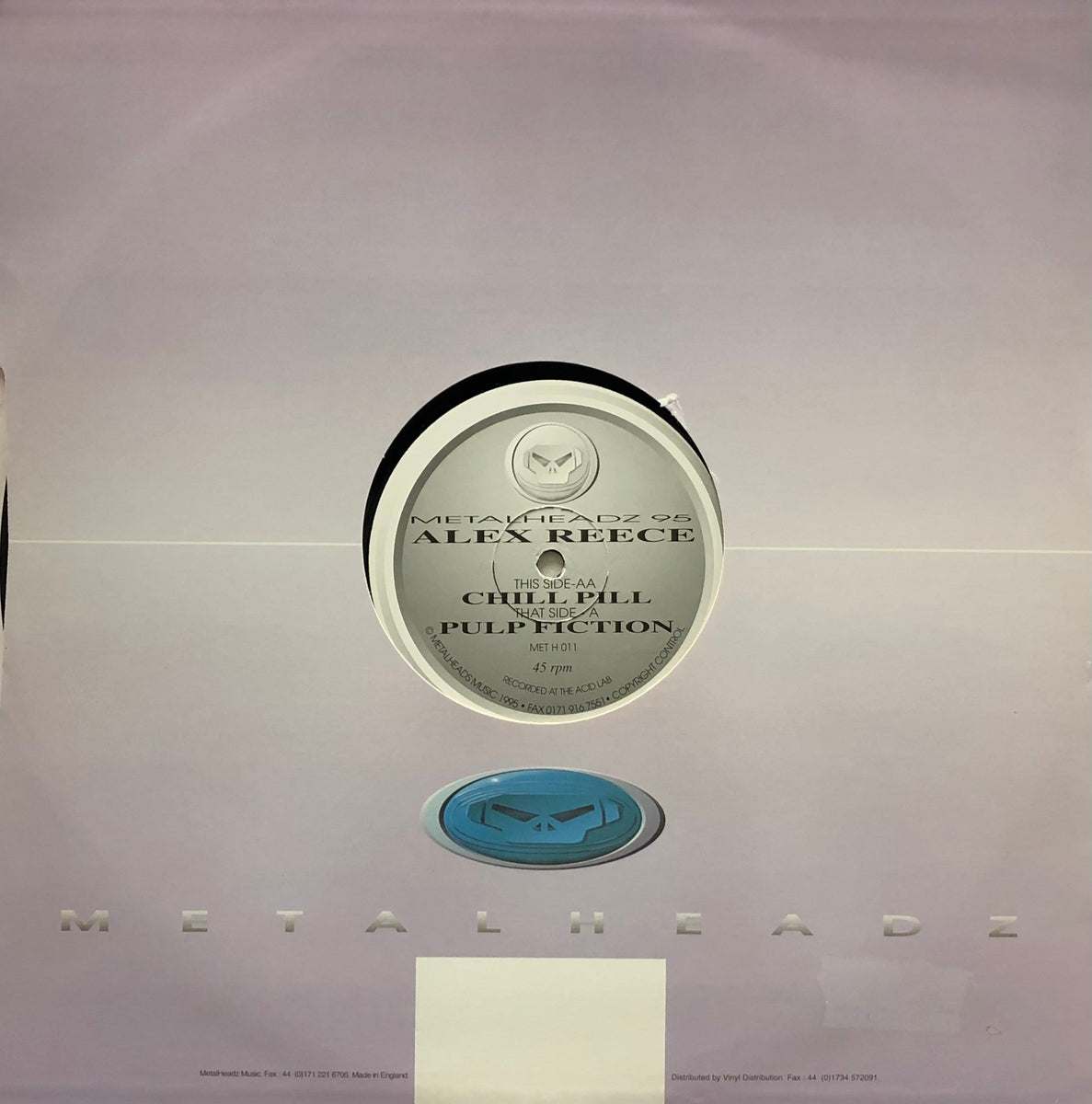 ALEX REECE / Pulp Fiction (Metalheadz, MET H 011, 12inch) – TICRO MARKET