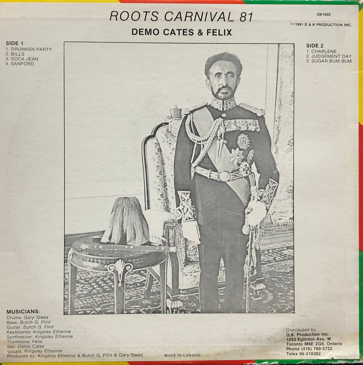 DEMO CATES & FELIX / Roots Carnival 81 (Scorpio, DK1002, LP) – TICRO MARKET