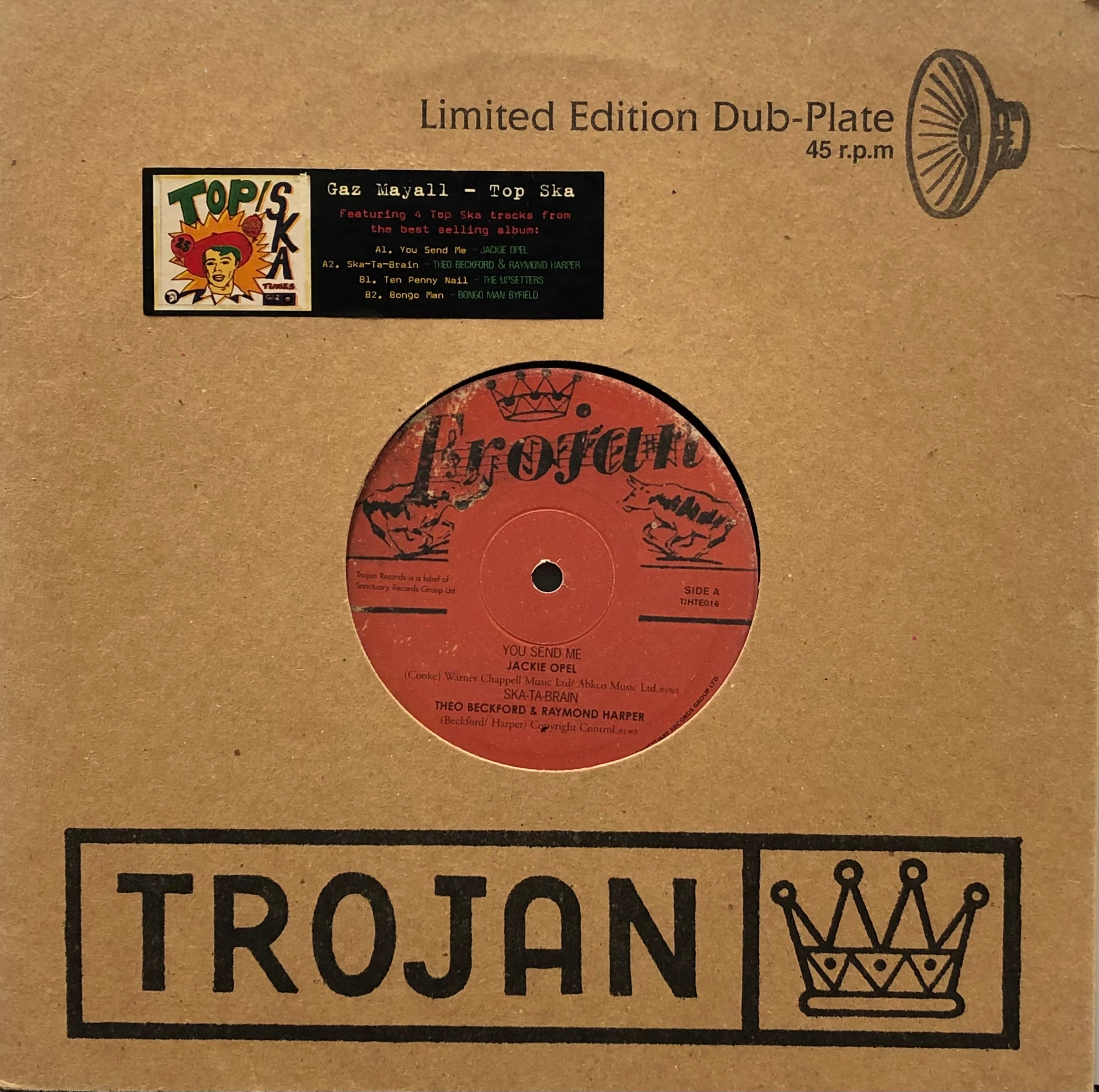 V.A. (compiled by Gaz Mayall) / Top Ska (Trojan, TJHTE016, 10inch) – TICRO MARKET