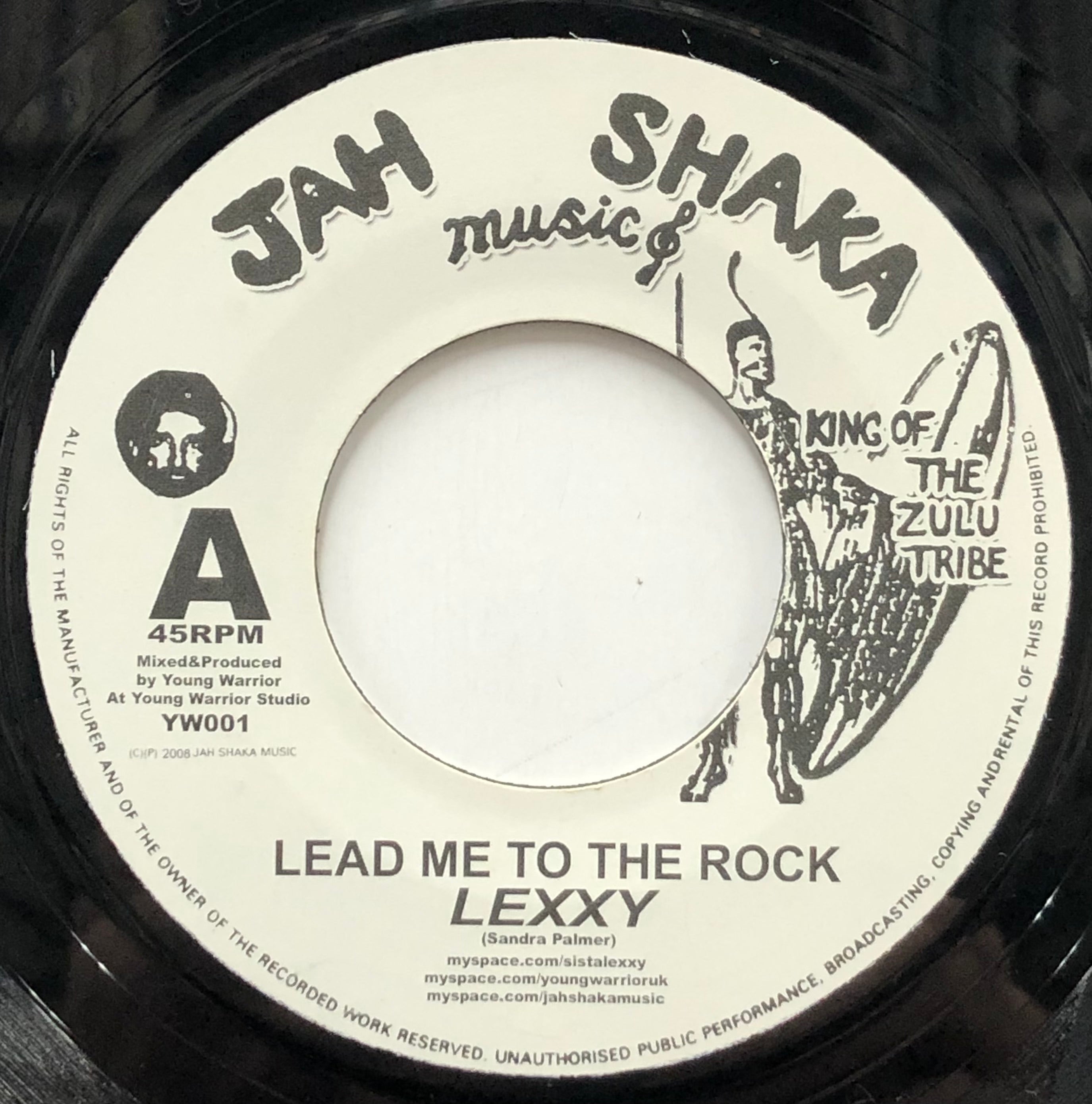 LEXXY / Lead Me To The Rock (Jah Shaka Music, YW001, 7inch) – TICRO MARKET