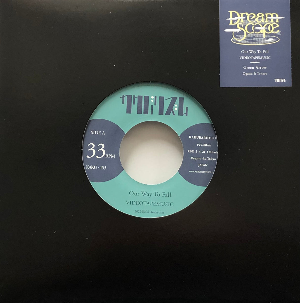 VIDEOTAPEMUSIC / OGAWA & TOKORO / Our Way To Fall / Green Arrow (カクバリズ ...