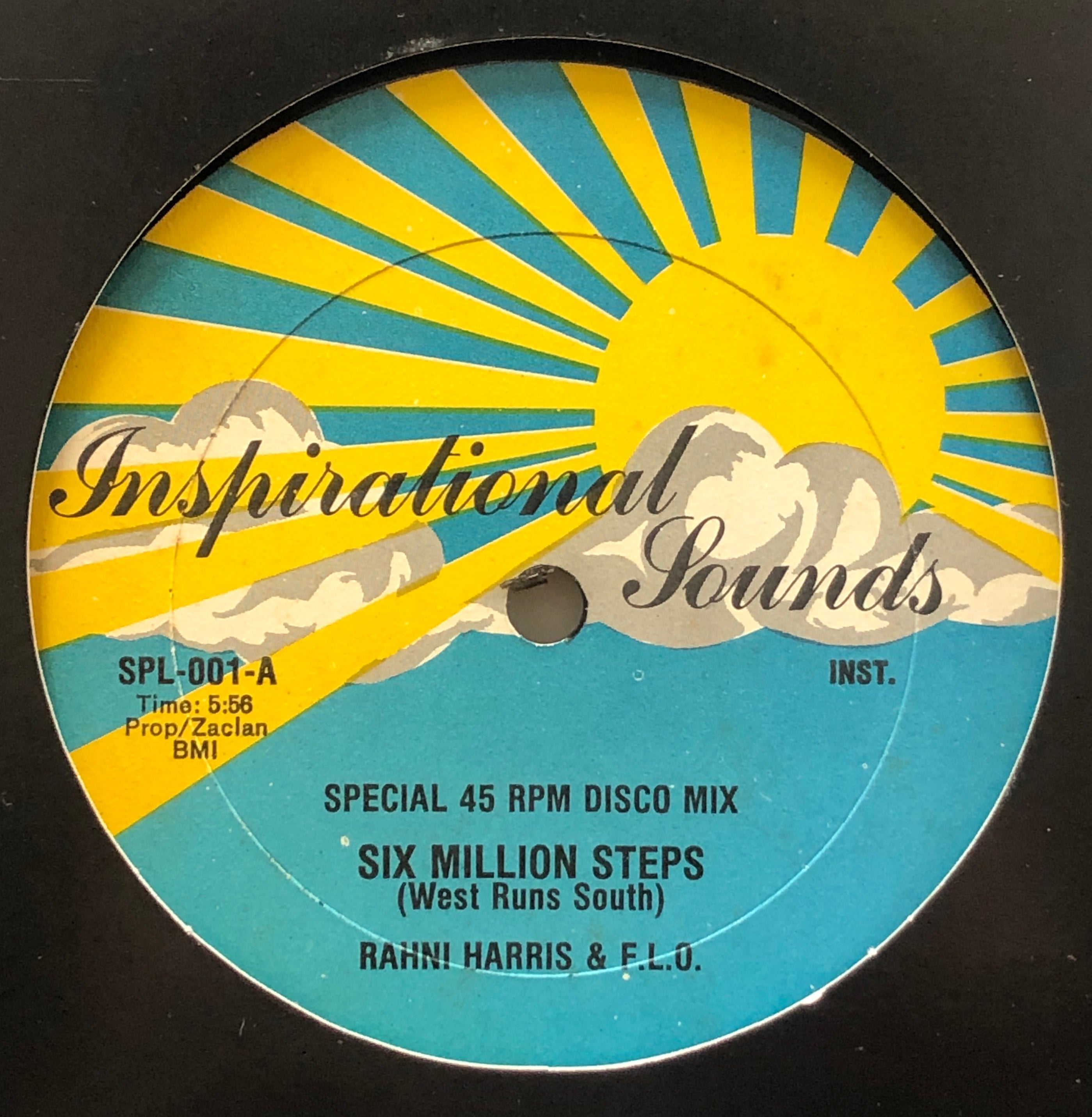 RAHNI HARRIS & F.L.O. / Six Million Steps (West Runs South) 12inch ...