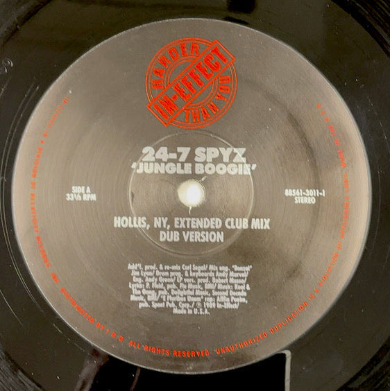 24-7 SPYZ / Jungle Boogie (In-Effect, 12inch) – TICRO MARKET