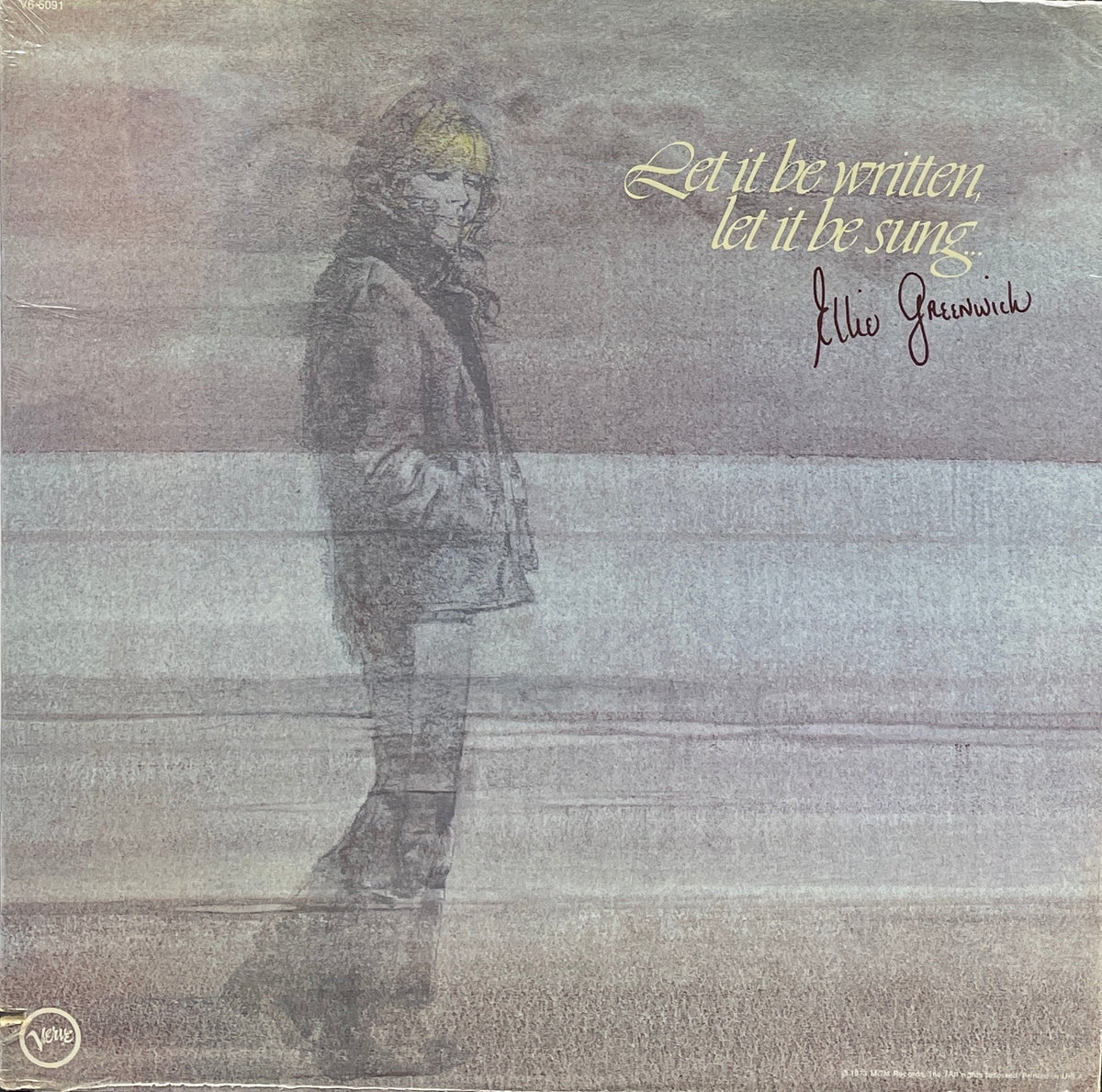 ELLIE GREENWICH / Let It Be Written, Let It Be Sung (Verve, V6 5091, L ...