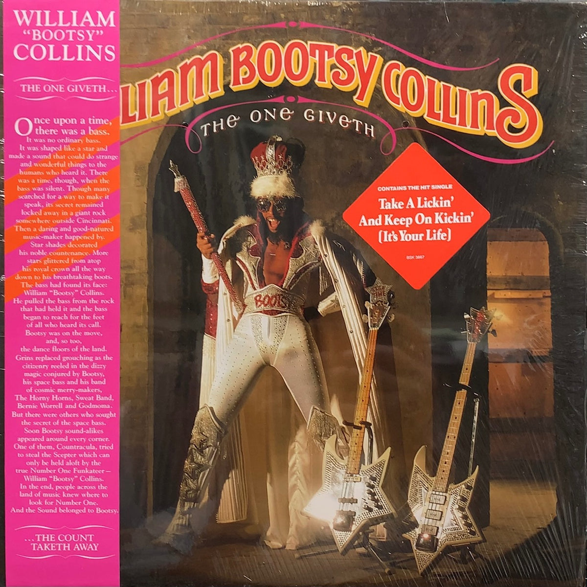 WILLIAM BOOTSY COLLINS / The One Giveth, The Count Taketh Away (BSK 36 ...