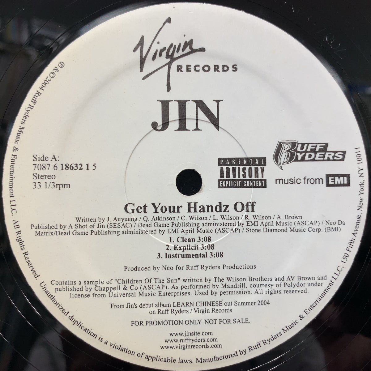 JIN / Get Your Handz Off / I Gotta Love – TICRO MARKET