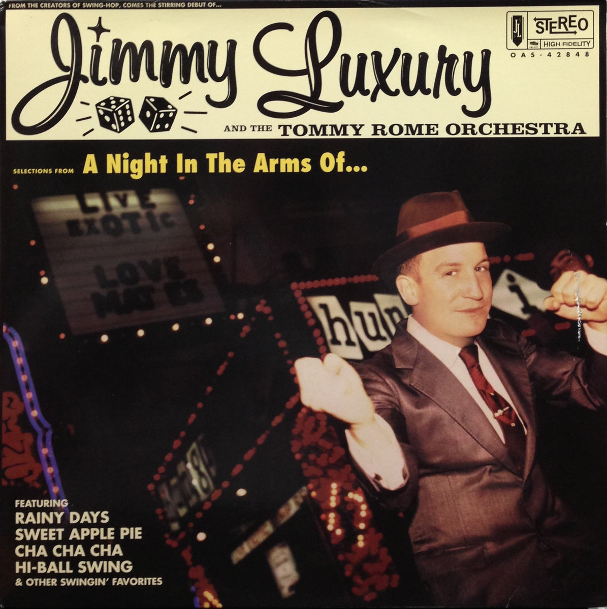 JIMMY LUXURY / A NIGHT IN THE ARMS OF... – TICRO MARKET