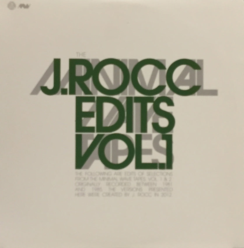 J.ROCC / THE MINIMAL WAVE TAPES: J. Rocc Edits Volume 1 – TICRO MARKET