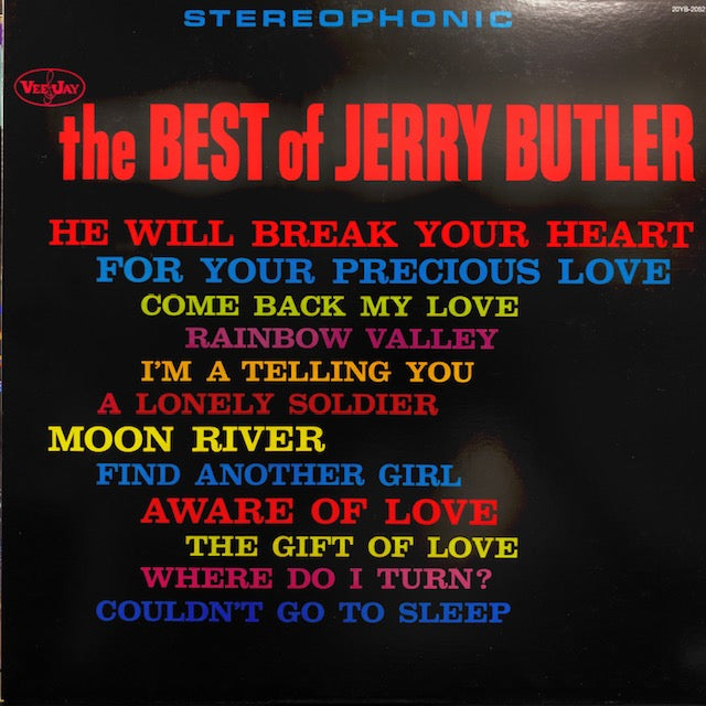 JERRY BUTLER / The Best Of Jerry Butler (1962) – TICRO MARKET