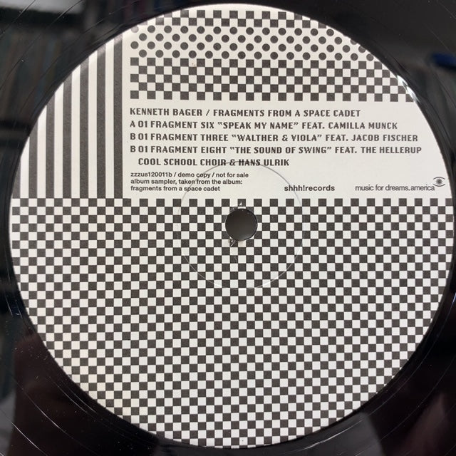 KENNETH BAGER / Fragments From A Space Cadet (Sampler Disc 2) – TICRO ...