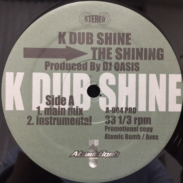K DUB SHINE / THE SHINING / BIG KOTTA(12inch ) – TICRO MARKET