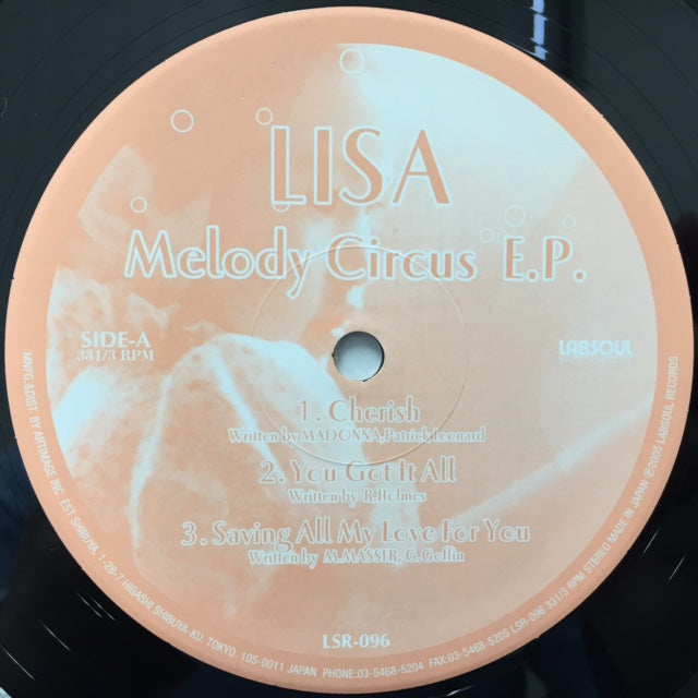 LISA / Melody Circus E.p. (Labsoul Records – LSR-096, EP) – TICRO MARKET