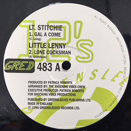 LT STITCHIE / GAL A COME – TICRO MARKET