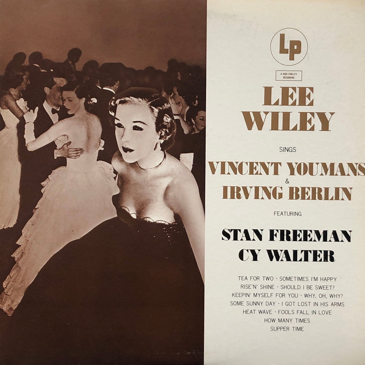 LEE WILEY / Lee Wiley Sings Vincent Youmans & Irving Berli – TICRO MARKET