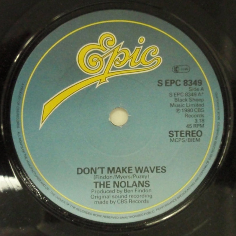 NOLANS / DON'T MAKE WAVES – TICRO MARKET