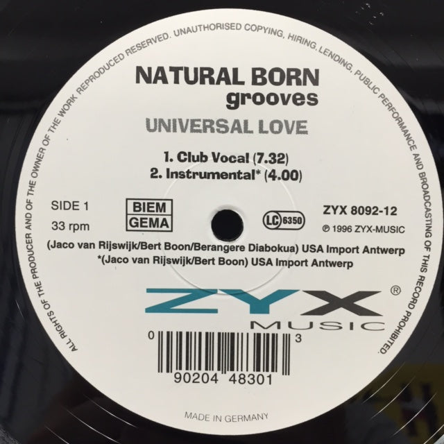 NATURAL BORN GROOVES / UNIVERSAL LOVE – TICRO MARKET